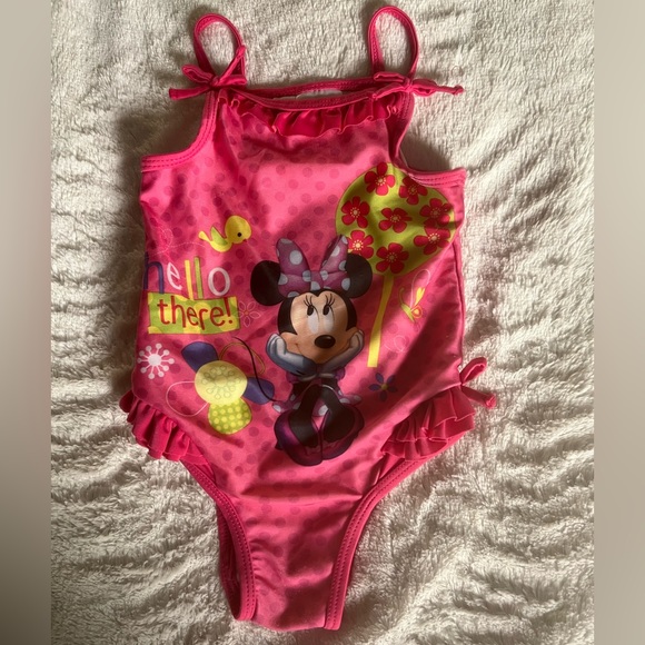 Disney | Swim | Disney Minnie Mouse Toddler Swimsuit Bathing Suit ...